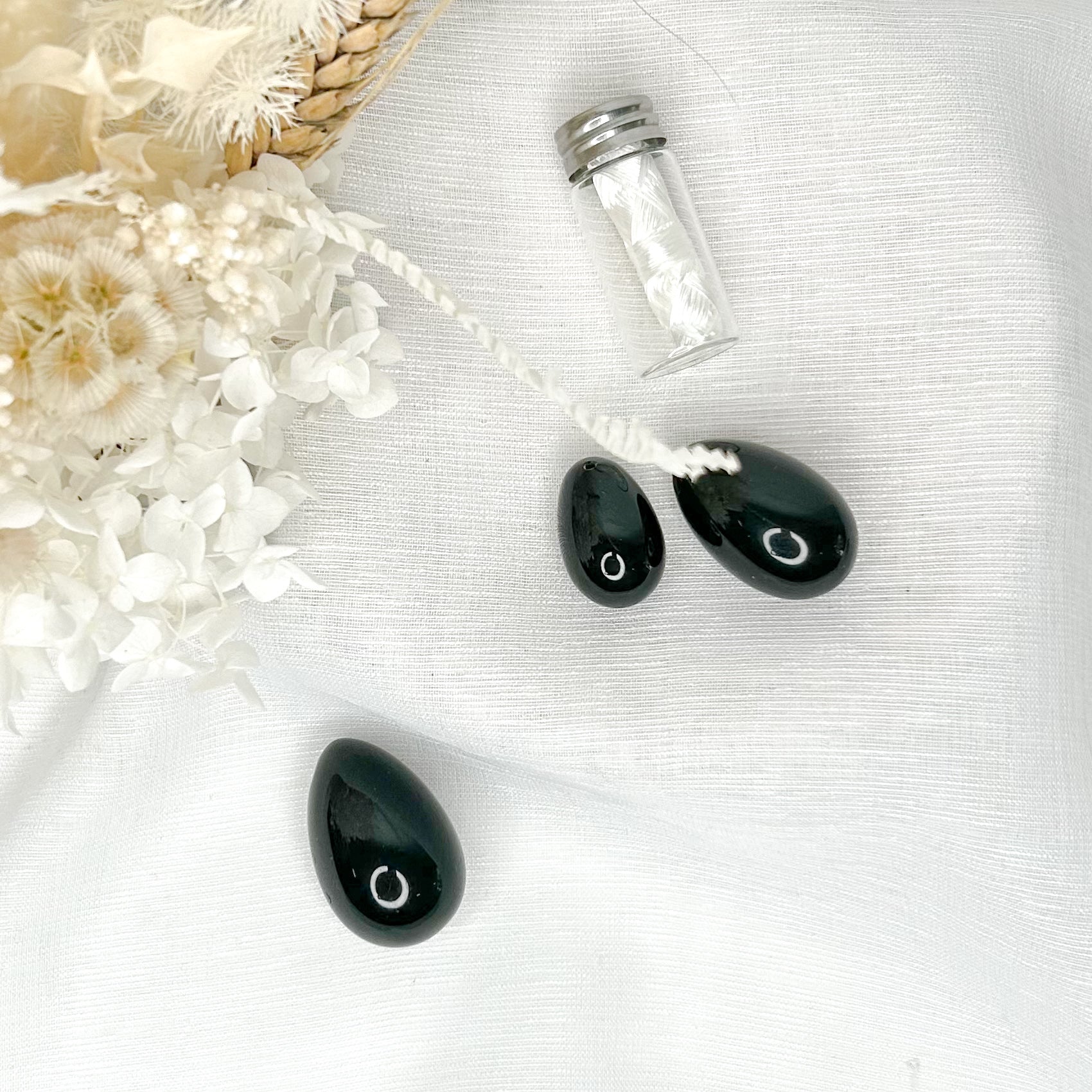 BLACK OBSIDIAN YONI EGGS – Soul Warrior Collective